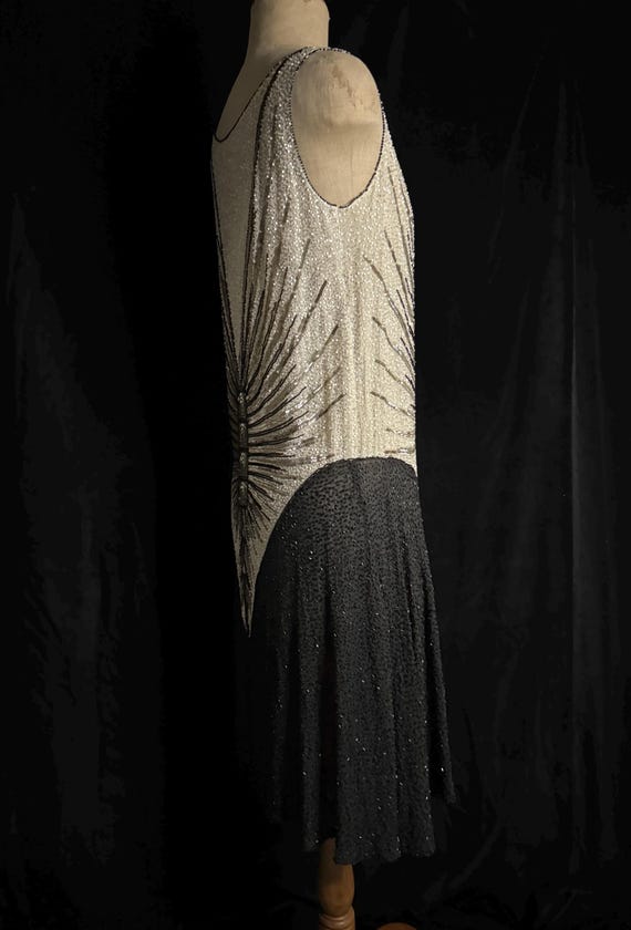 1920s Beaded Flapper Dress. Stunning Antique Beaded D… - Gem