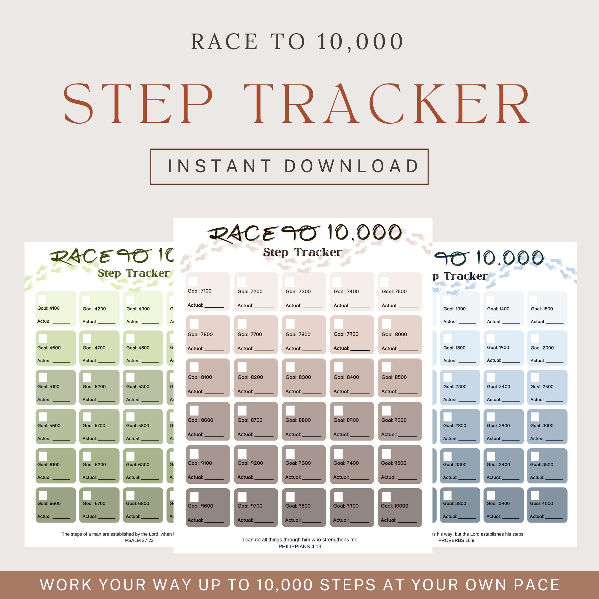Step Tracker | Walk Your Way up to 10,000 Steps at Your Own Pace ...
