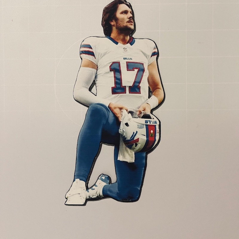 Josh Allen Tree Topper - Etsy