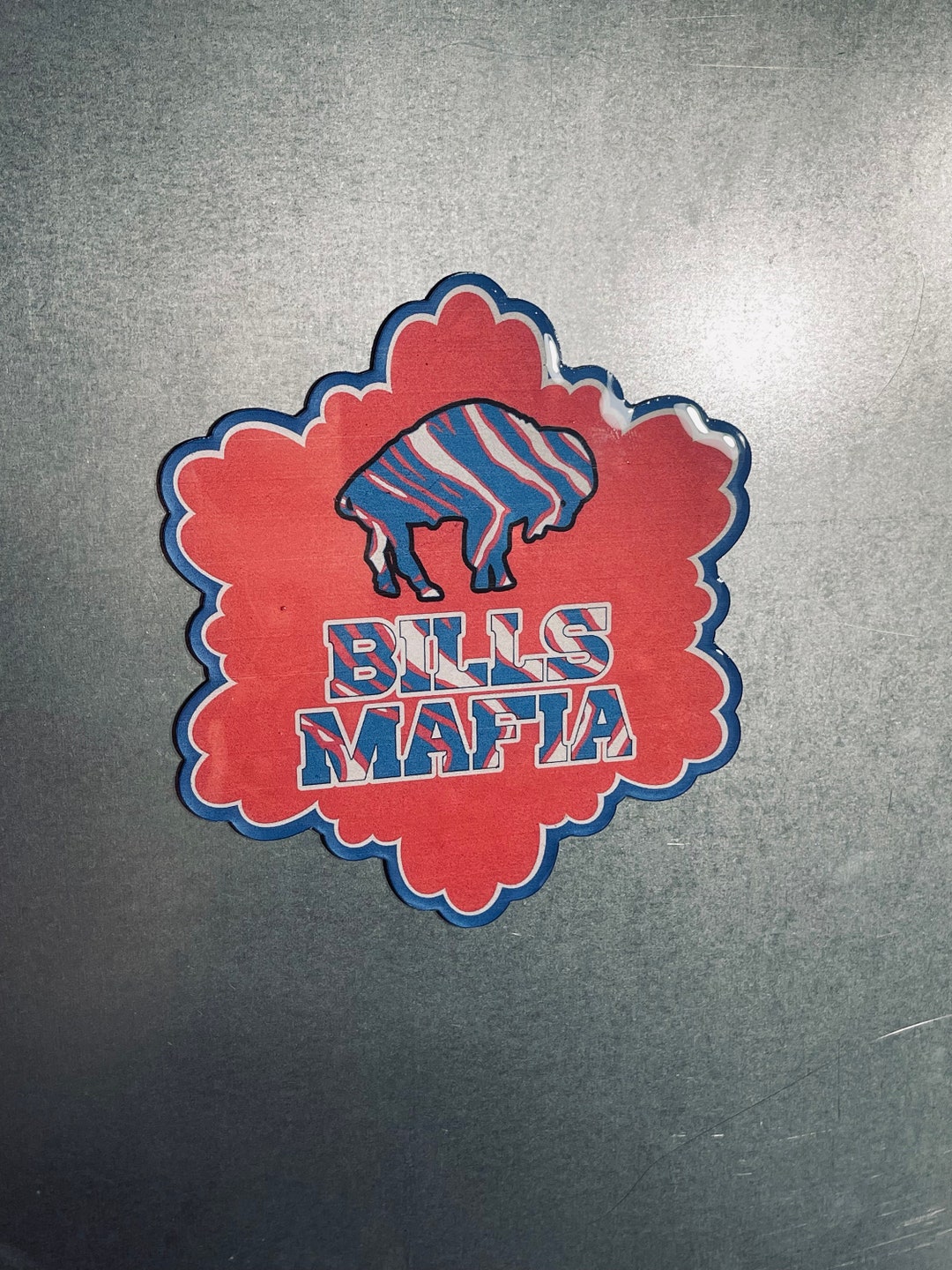 Bills Mafia Snowflake Magnet - Etsy