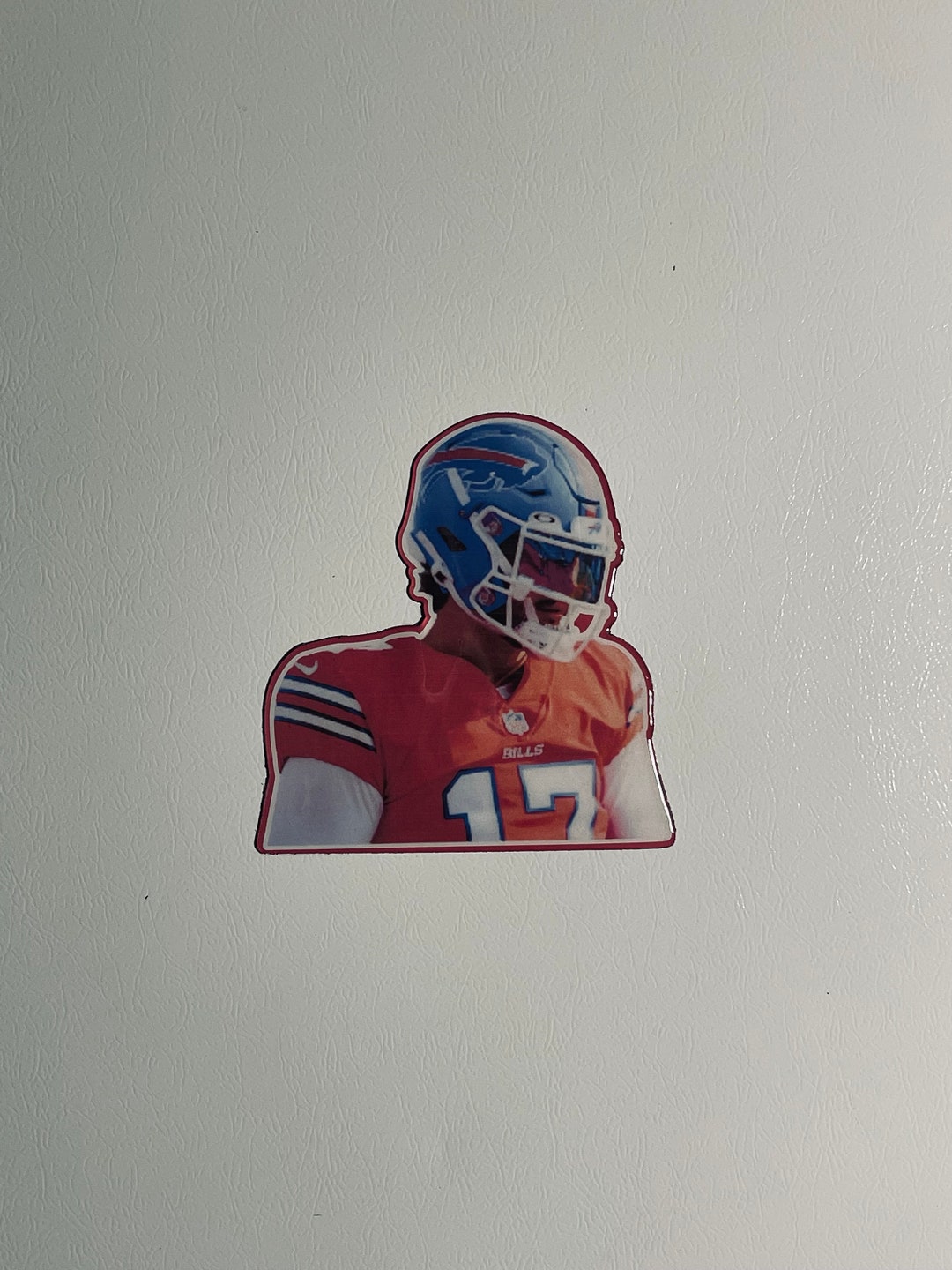 Josh Allen Visor Red Jersey - Etsy