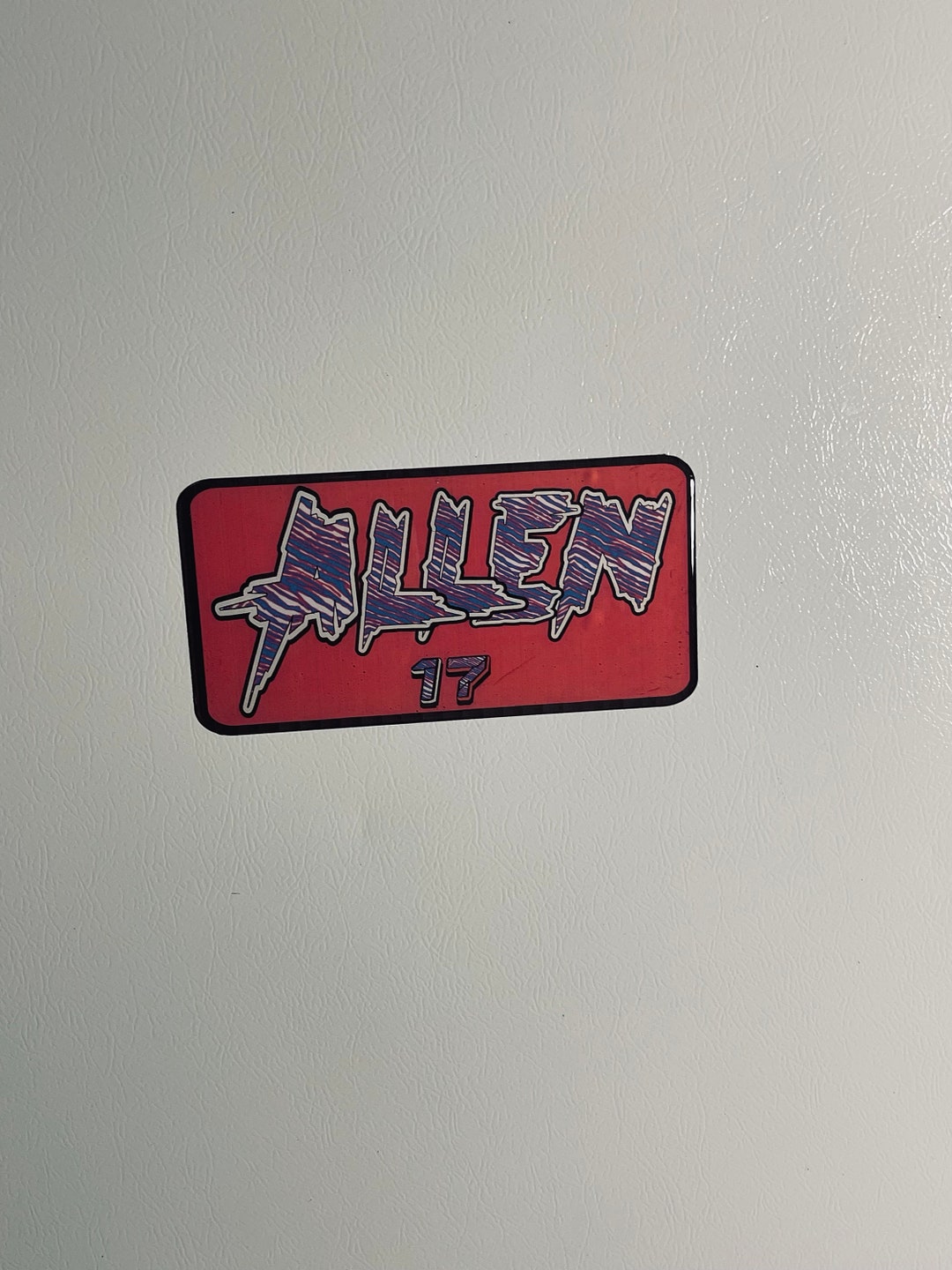 Josh Allen Bumper Magnet - Etsy
