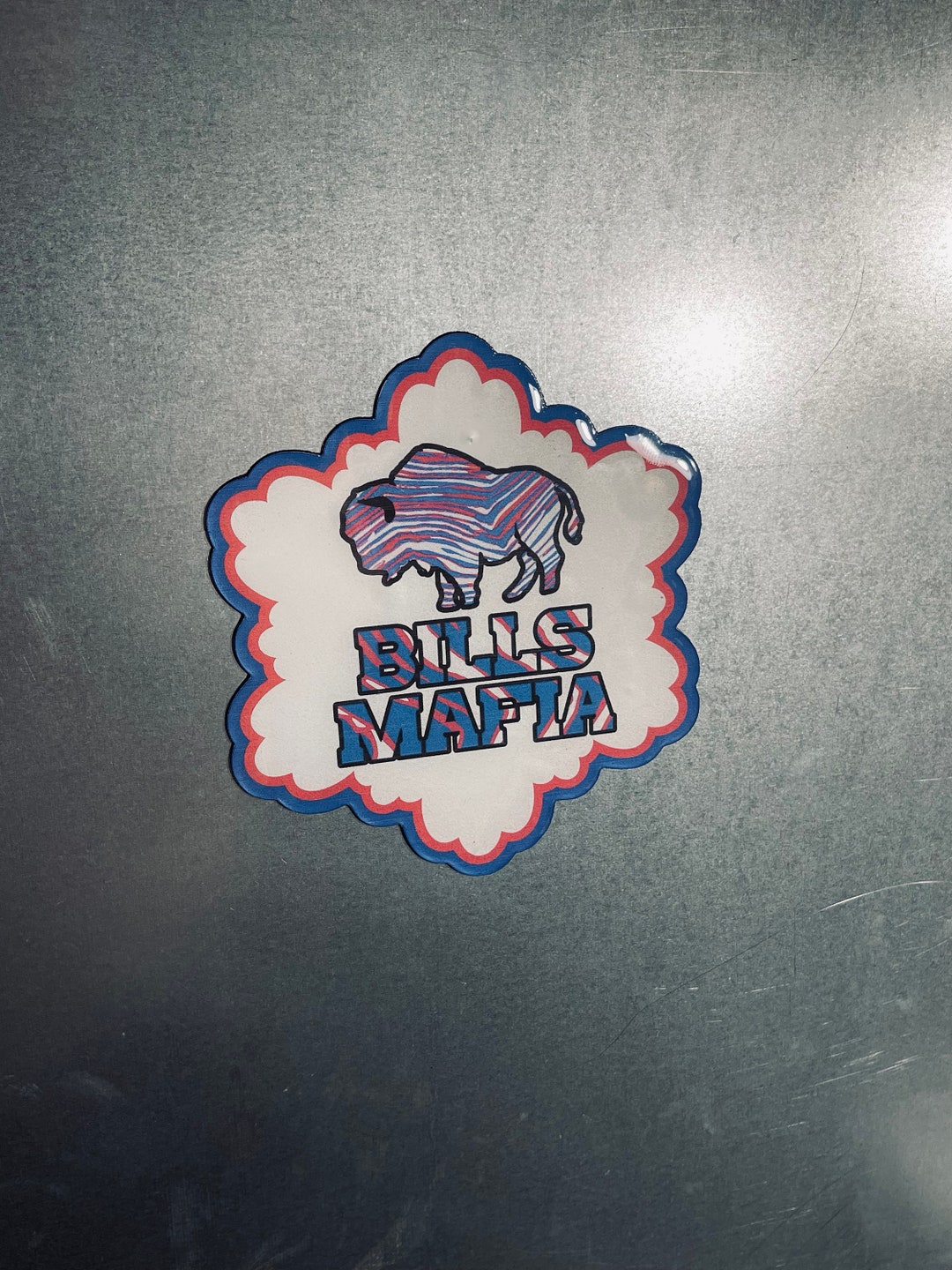 Bills Mafia Snowflake Magnet - Etsy