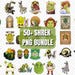 Ultimate Shrek PNG Bundle - 50 High-quality Digital Images for Instant ...