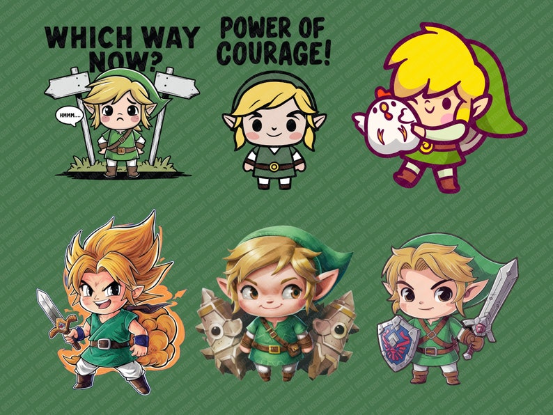 20 Legend of Zelda Link Pngs – High-quality Digital Download for ...