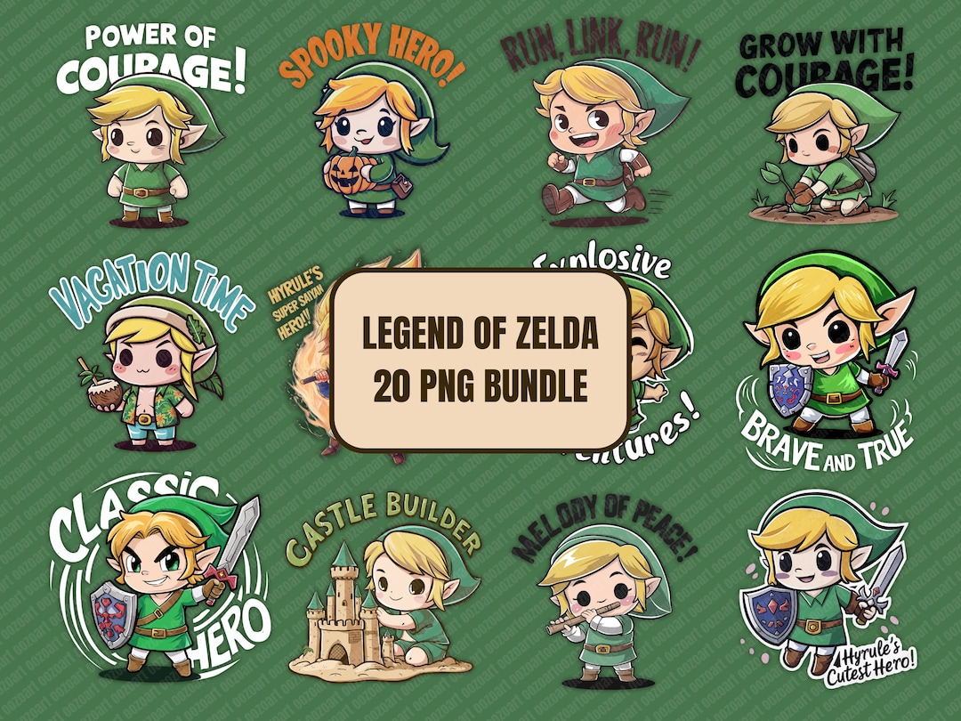 20 Legend of Zelda Link Pngs – High-quality Digital Download for ...