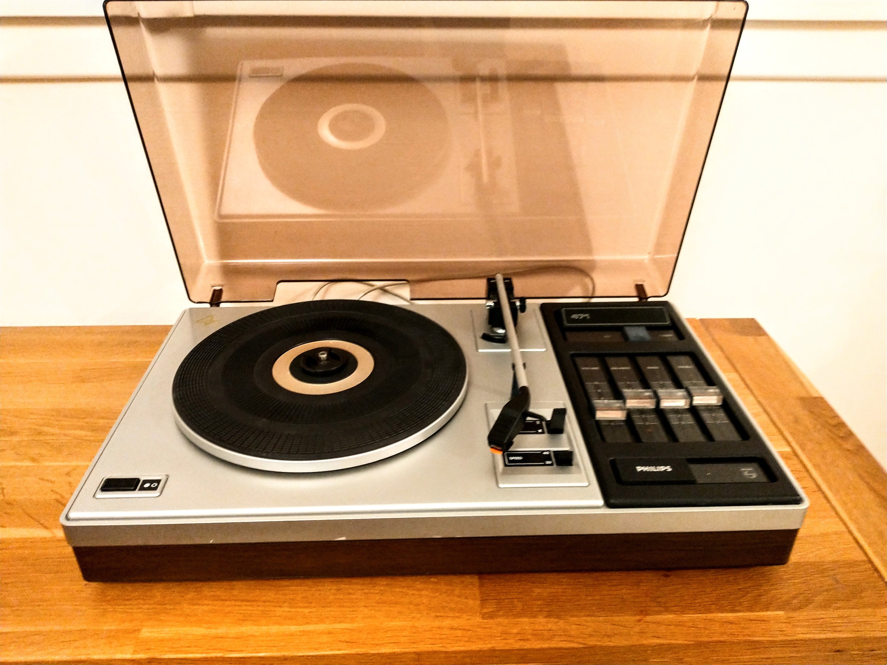 Vintage Philips Record Player - Etsy