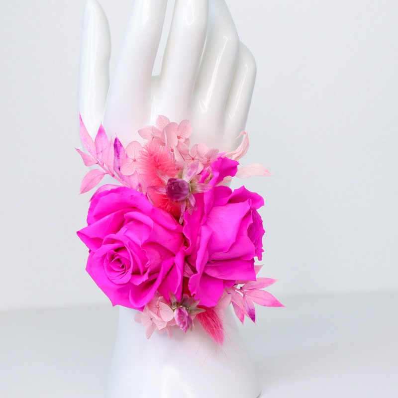 Pink Wrist Corsage - Etsy