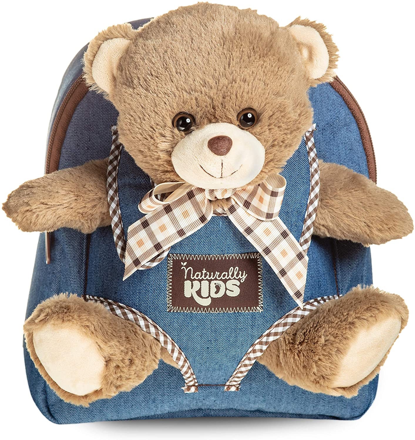 Toddler Backpack Preschool Kids Backpack W Plush TEDDY Bear Stuffed Toy ...