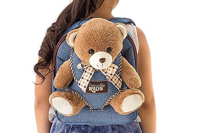 Toddler Backpack Preschool Kids Backpack W Plush TEDDY Bear Stuffed Toy ...