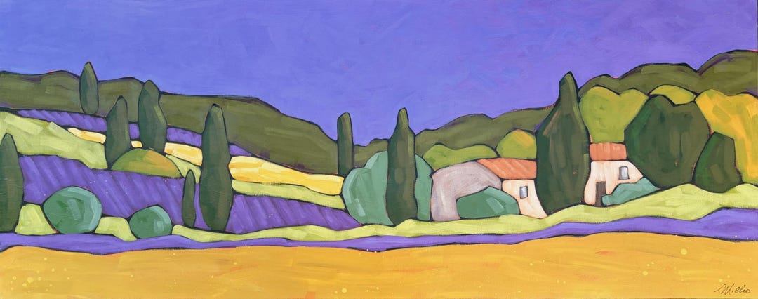 Original Artwork / Original Painting / Colorful Artwork / Nature ...