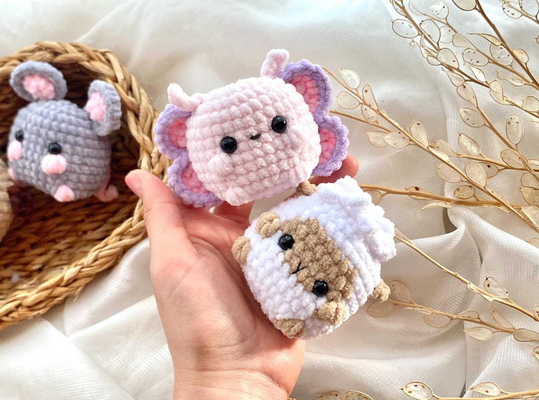 Plushies Amigurumi Keychain Animal, Amigurumi Keychain, Crochet ...