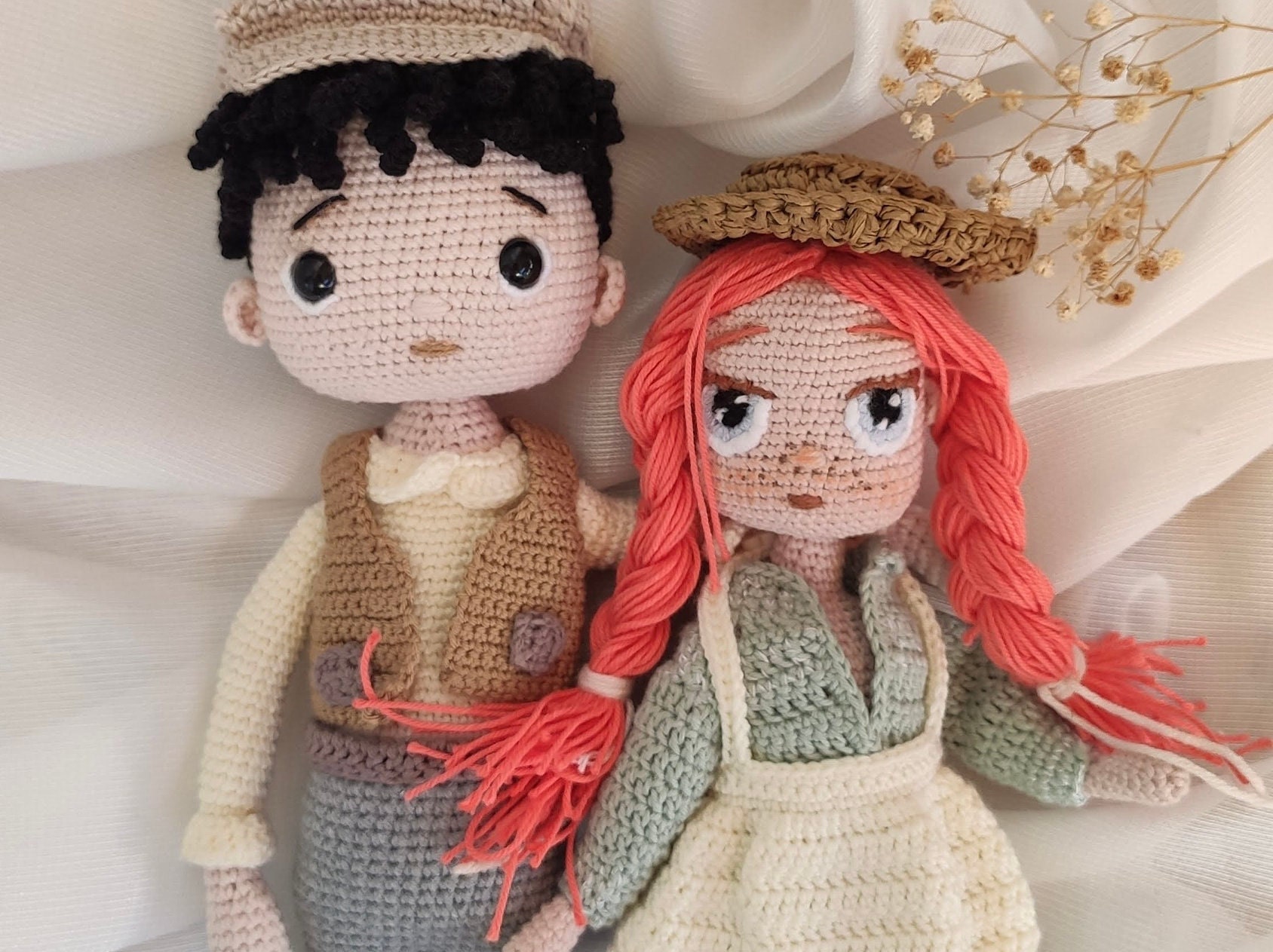 Anne Crochet Doll, Anne With an E, Amigurumi Doll Finished, Handmade ...