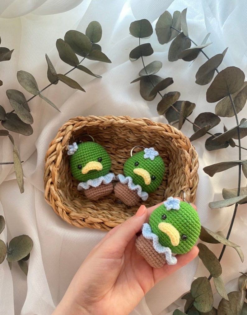 Amigurumi Crochet Keychain, Animals Keychain, Amigurumi Mini Animal 1 ...