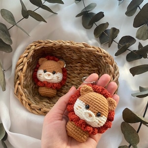 Amigurumi Crochet Keychain, Animals Keychain, Amigurumi Mini Animal 1 ...