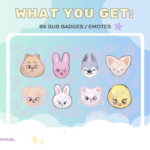 Kawai Skzoo Straykids Skz Emote Stay /best Leader / Cute - Etsy