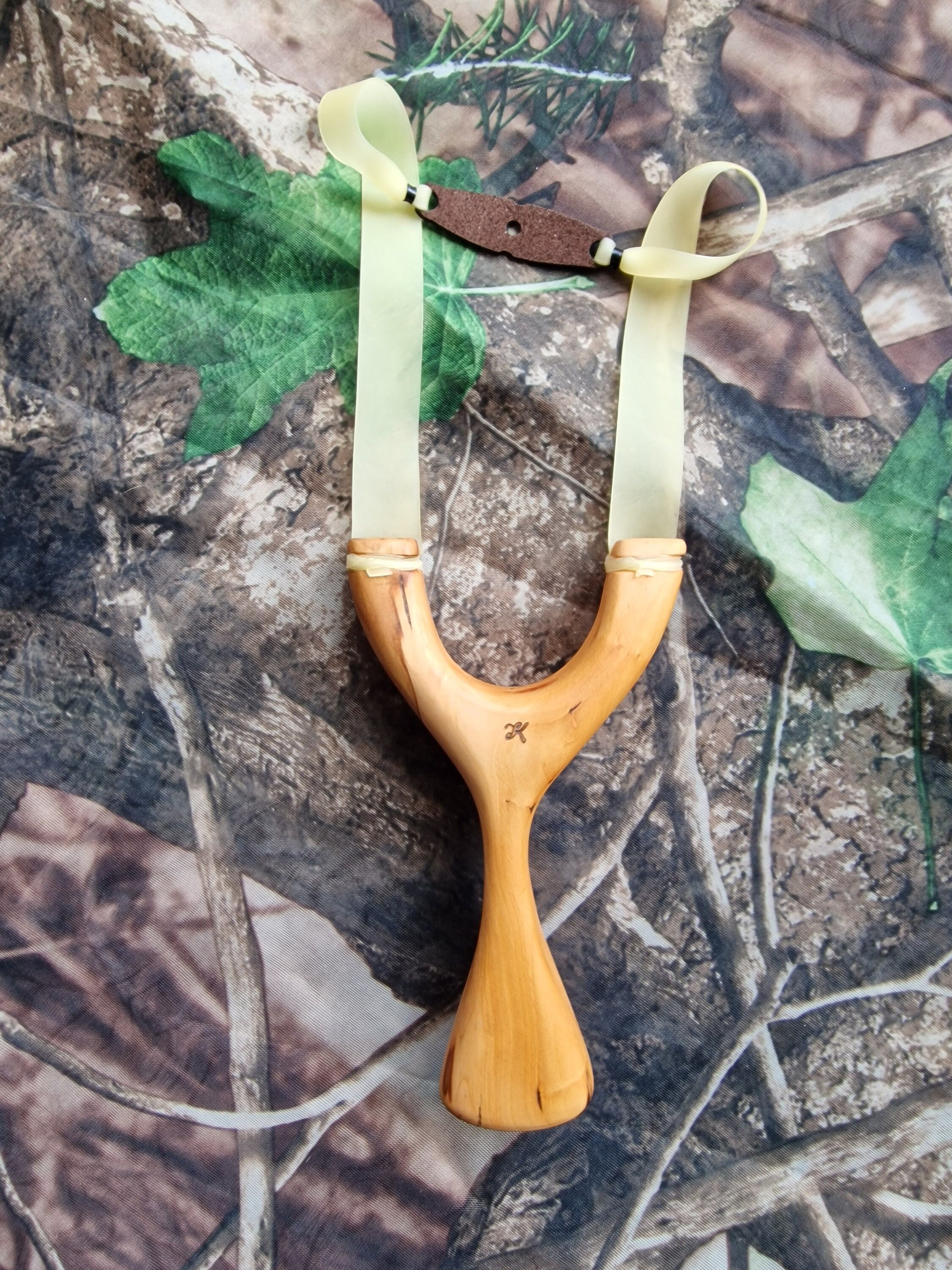 Model KRK, Pear Wood No.2 Natural Fork Slingshot/catapult/natty ...