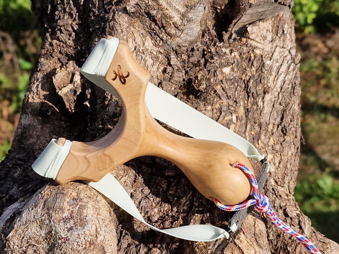 Model Ergo KUPA 2, White Hornbeam Wood No.3 Natural Fork/ergo Slingshot ...