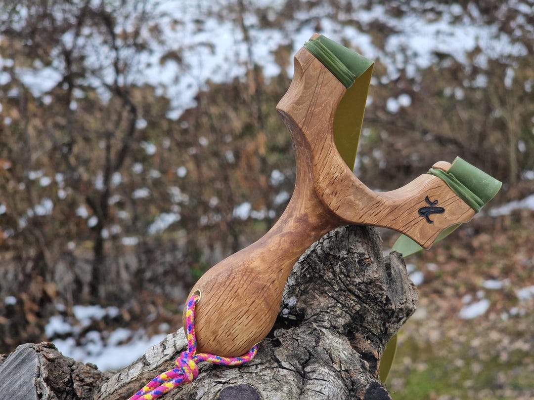 Model Ergo KUPA XXL No.2, Oak Wood Natural Fork/ergonomic Slingshot ...