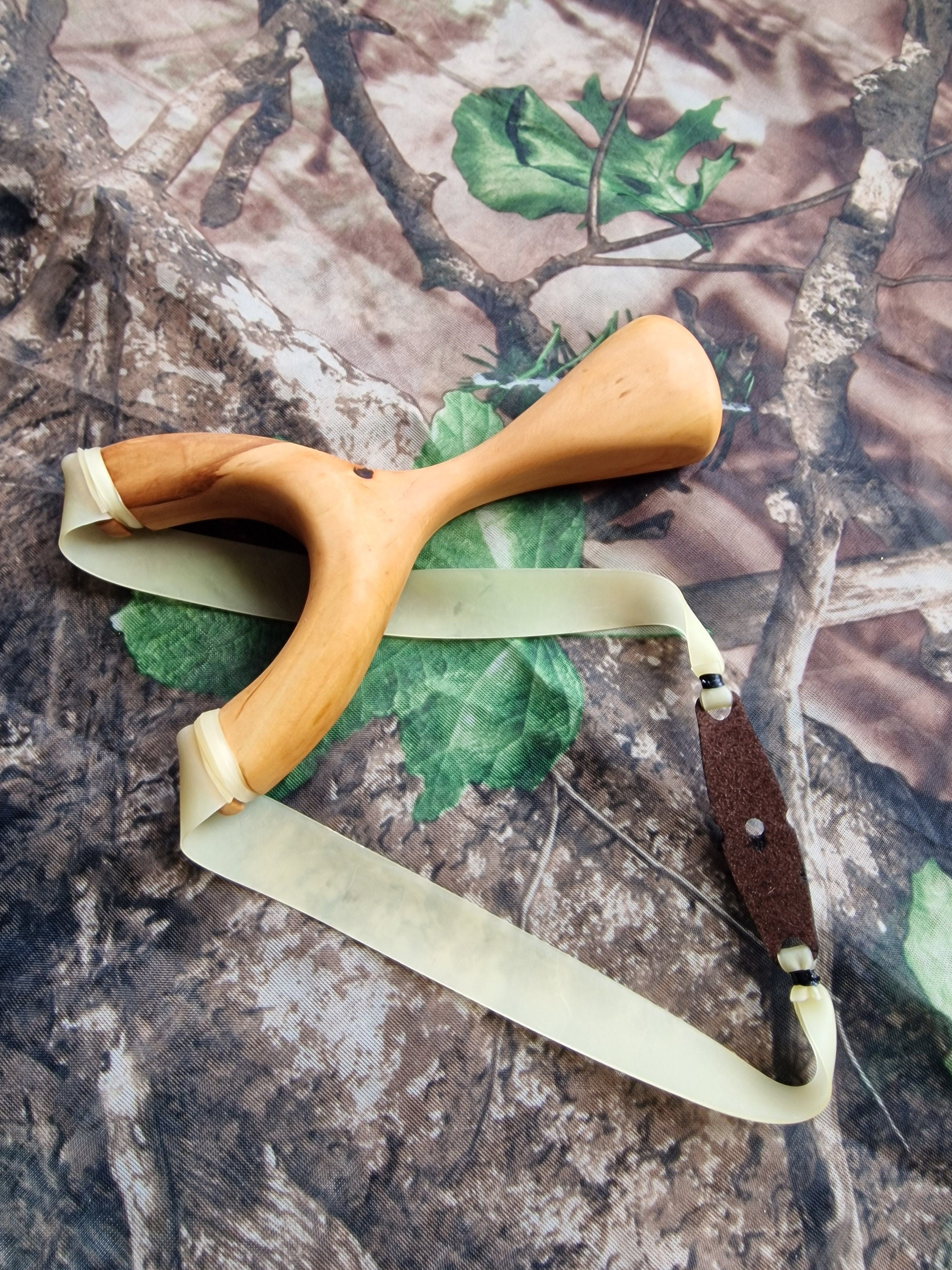 Model KRK, Pear Wood No.2 Natural Fork Slingshot/catapult/natty ...