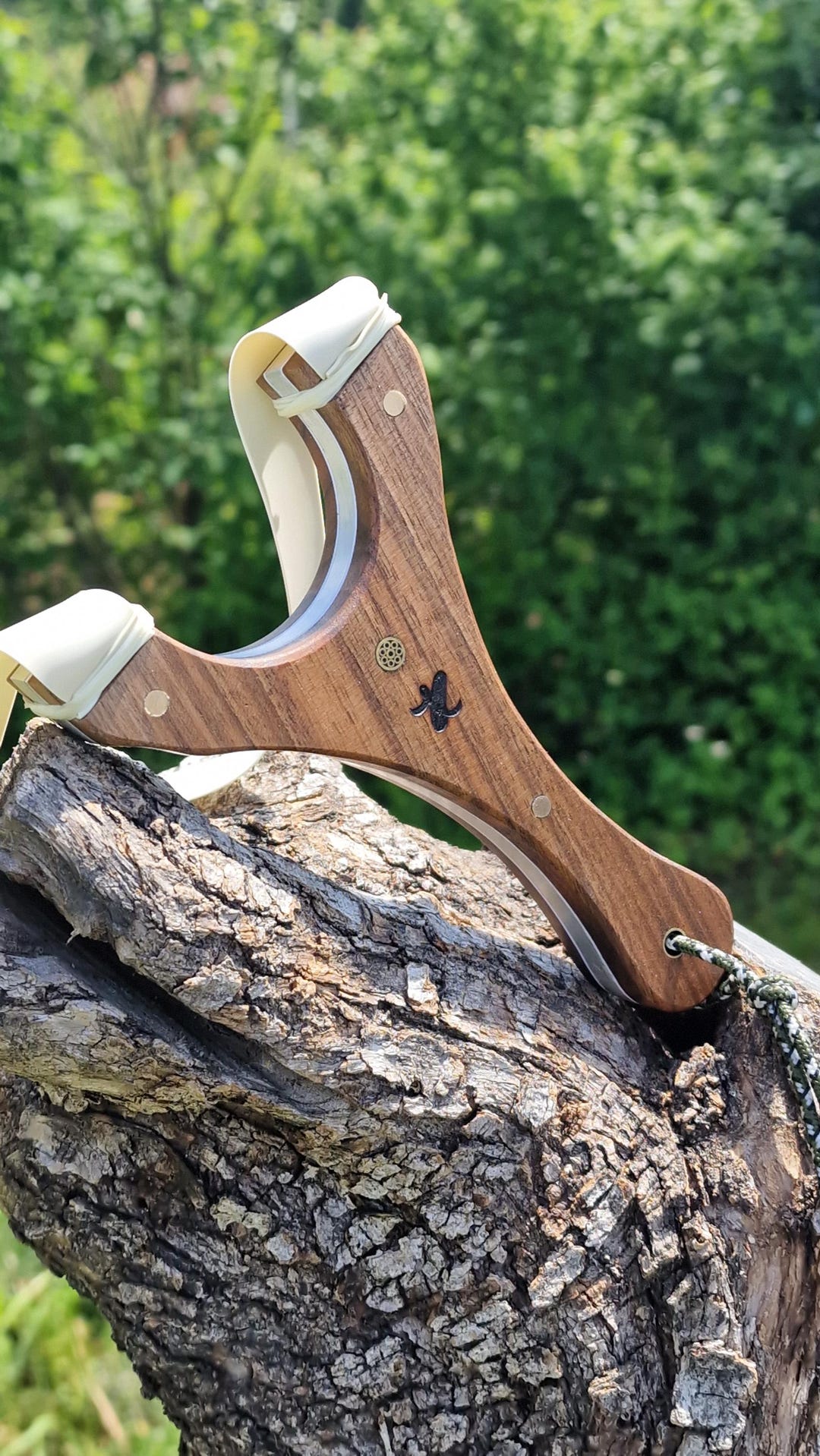 Model Mule by Toddy Aluminum and Walnut Wood Fork/ Slingshot/catapult ...
