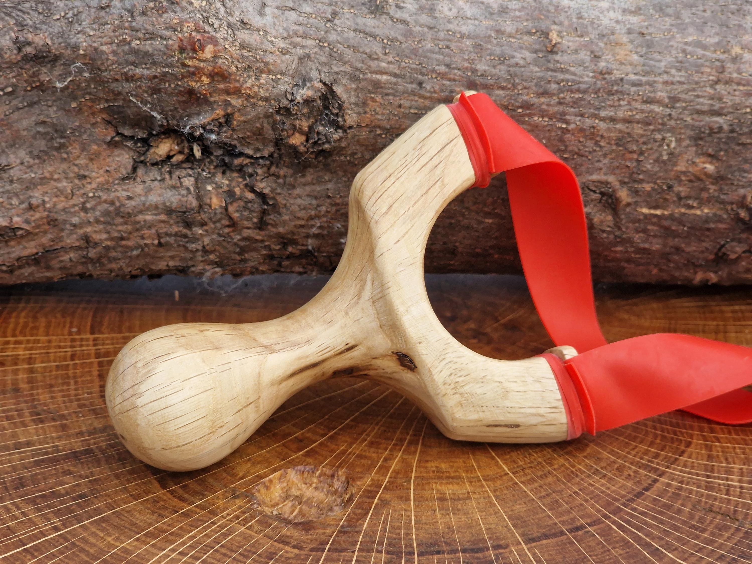 Model Ergo TERA No. 2, Oak Wood, Natural Fork/ergo Slingshot/catapult ...