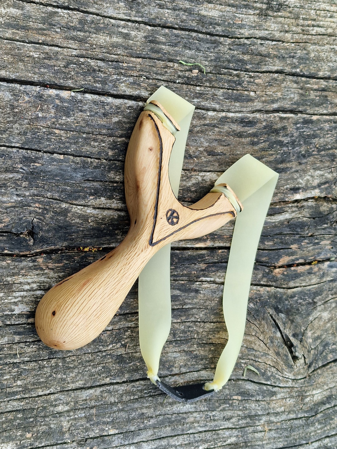 Model Ergo VRSI, Oak Wood No.4 Natural Fork/ergo Slingshot/catapult ...