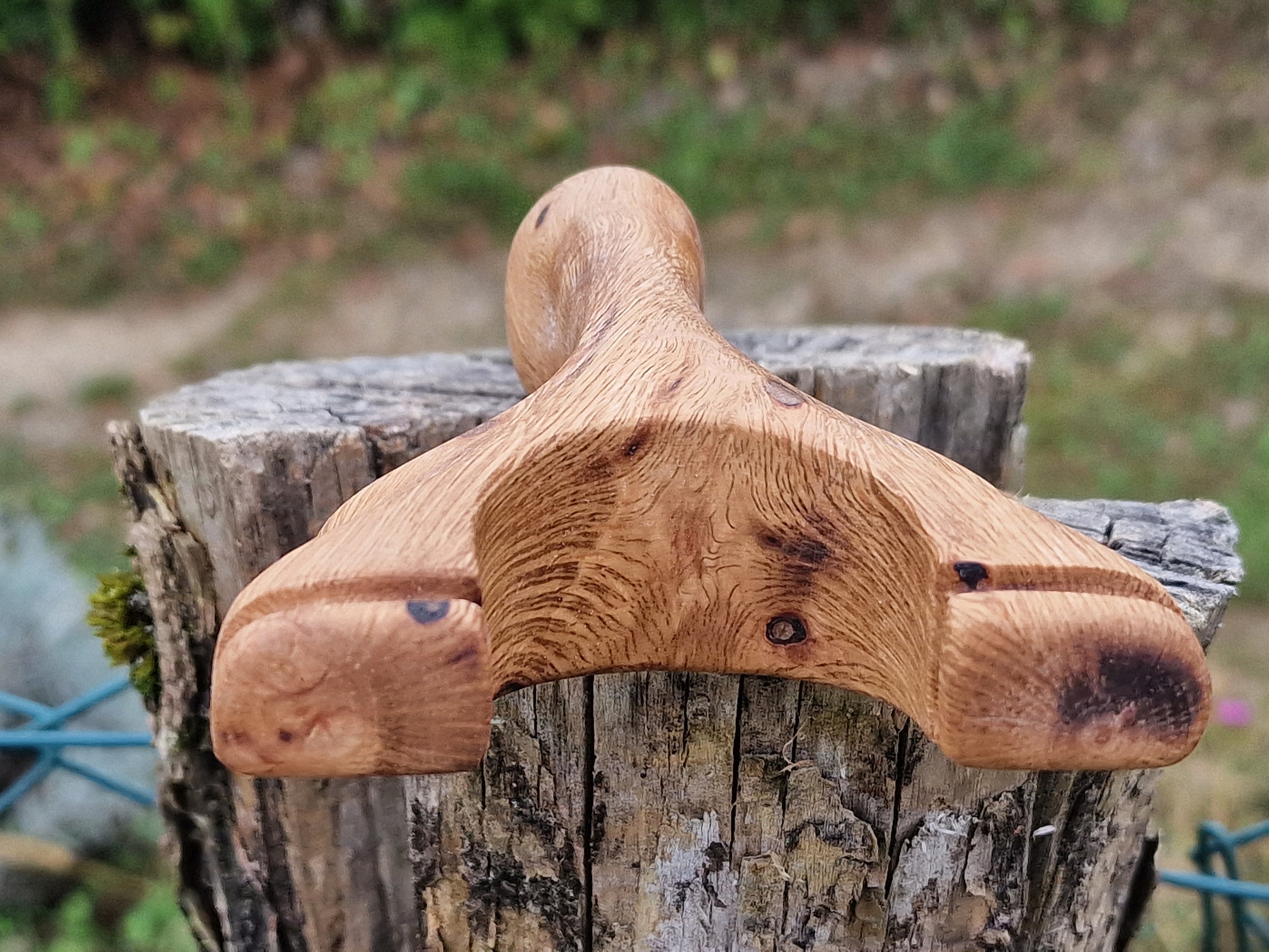 Model Ergo PULA 1, Oak Wood No.8 Natural Fork/ergo Slingshot/catapult ...