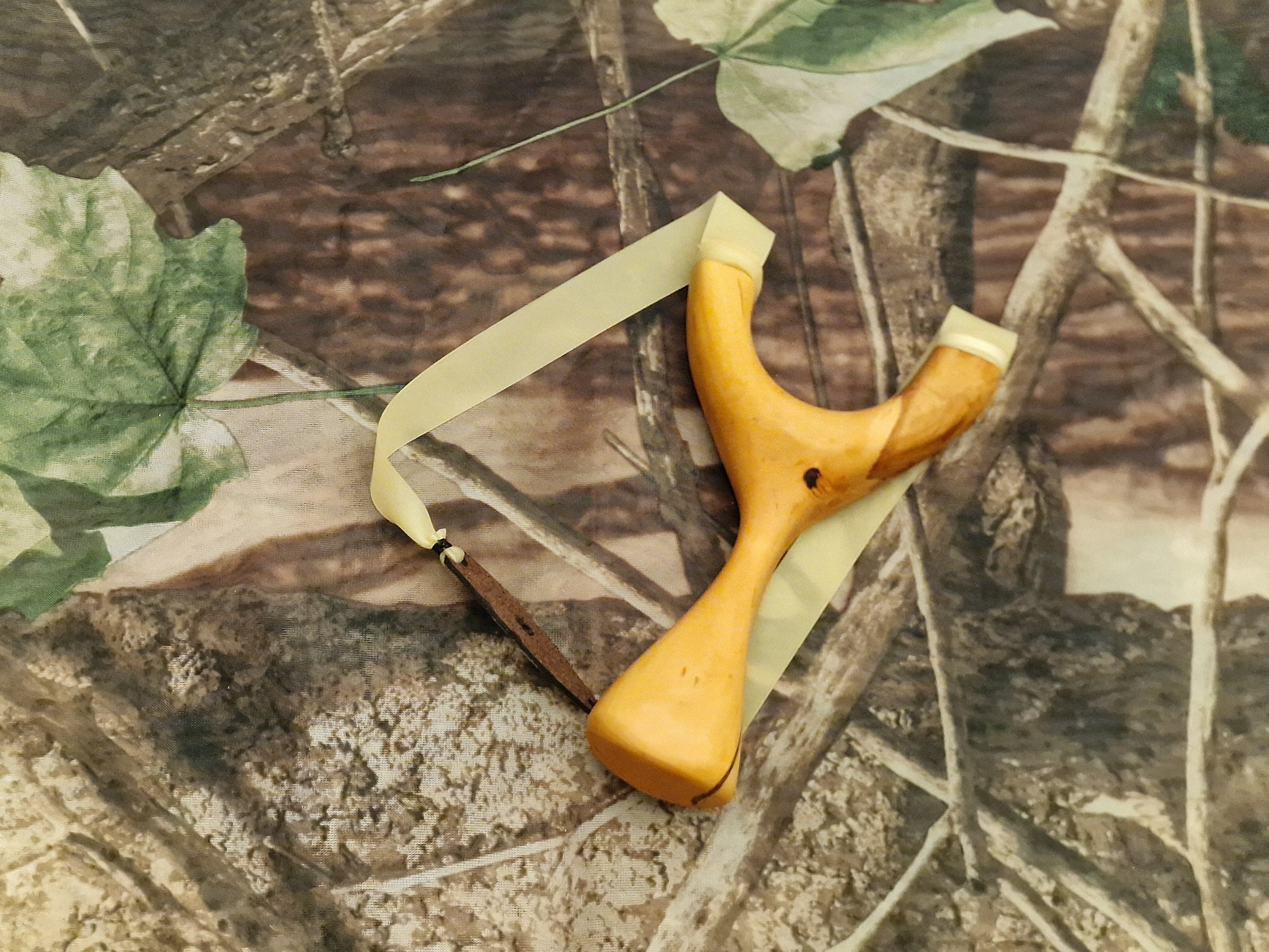 Model KRK, Pear Wood No.2 Natural Fork Slingshot/catapult/natty ...