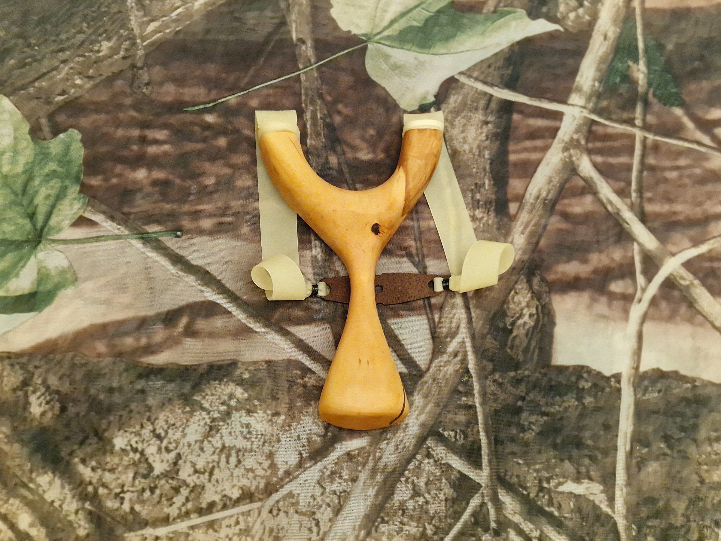 Model KRK, Pear Wood No.2 Natural Fork Slingshot/catapult/natty ...