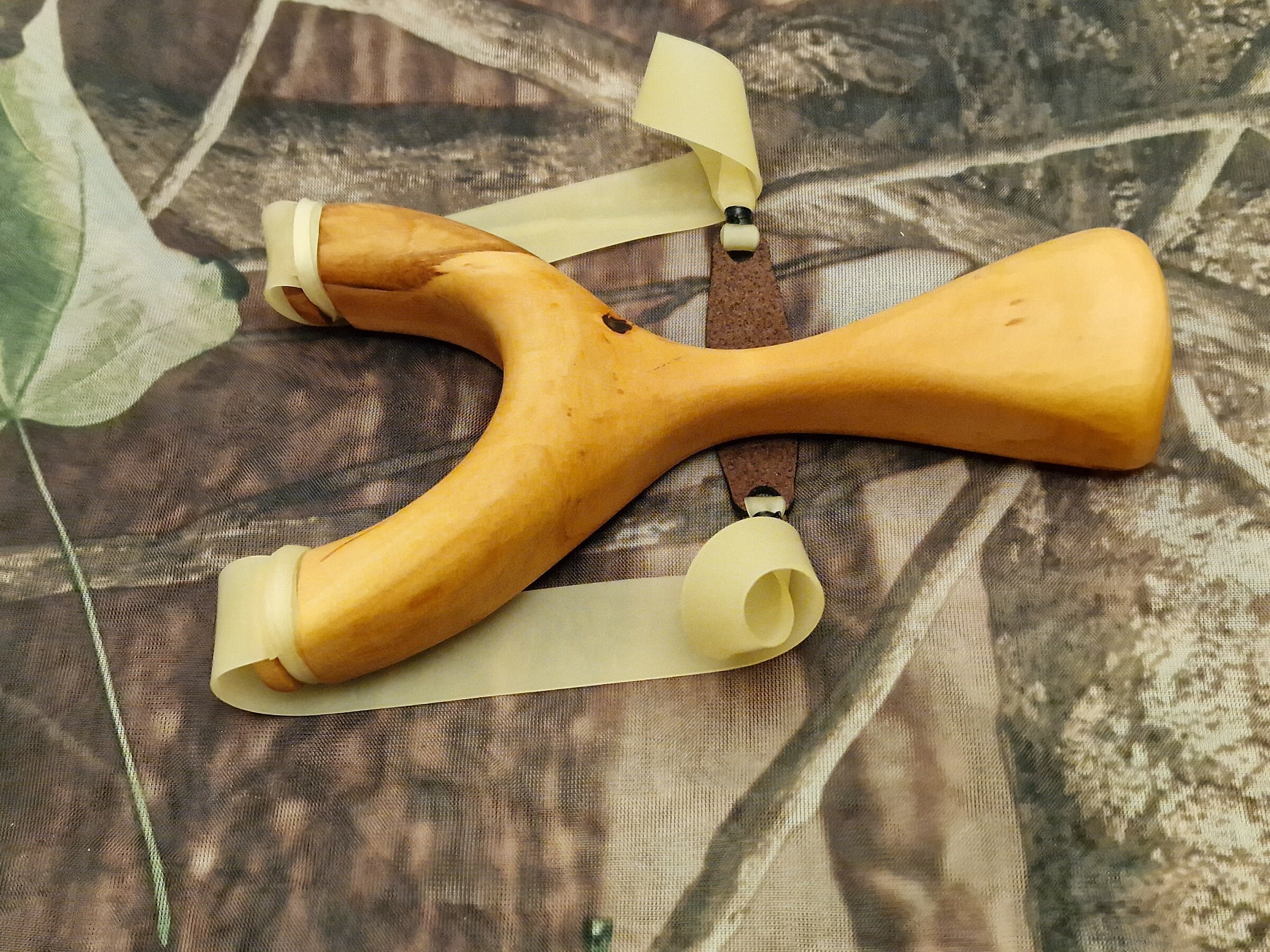 Model KRK, Pear Wood No.2 Natural Fork Slingshot/catapult/natty ...