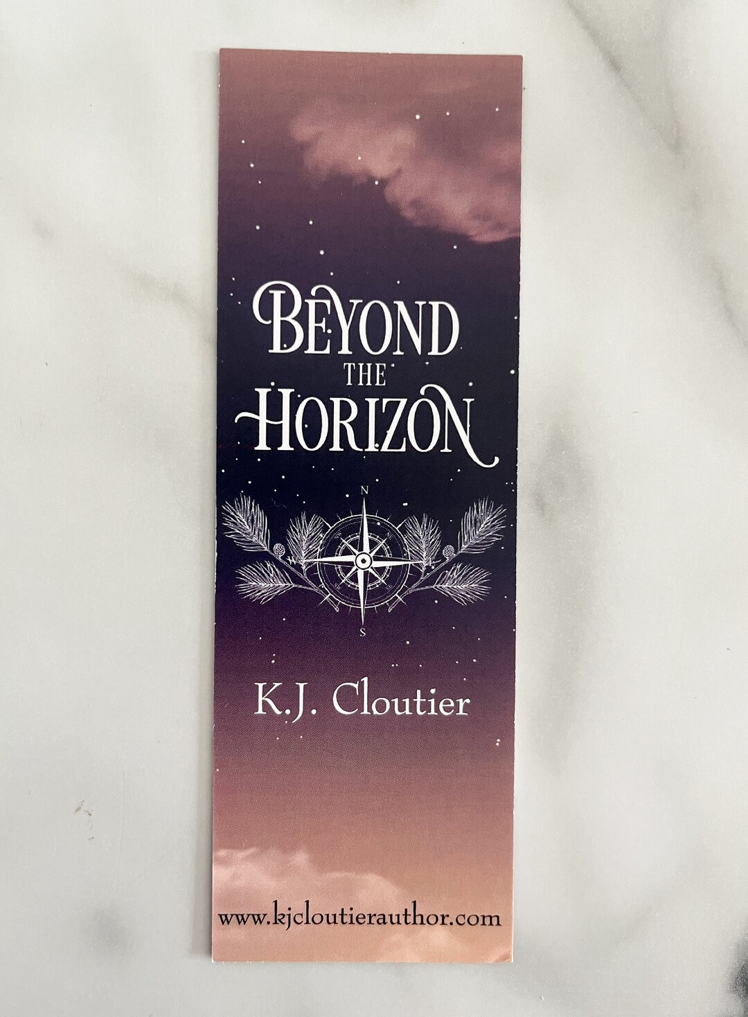 Beyond the Horizon Themed Bookmark - Etsy