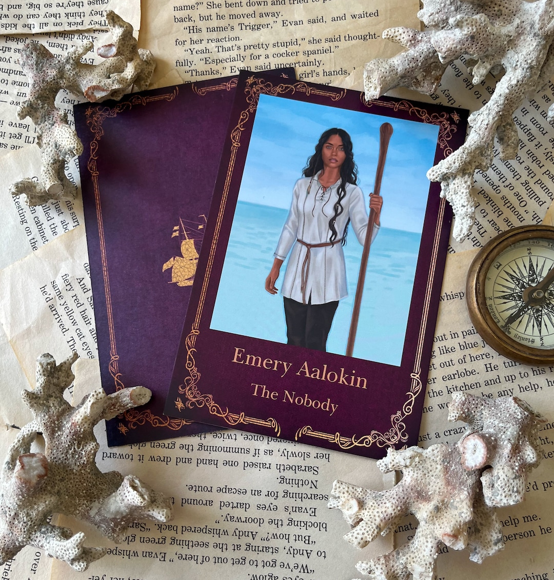 Character Card of Emery Aalokin From Beyond the Horizon - Etsy
