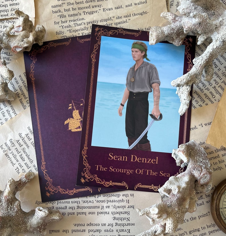 Book Goodies Bundle 4 Character Cards & 1 Book Mark - Etsy