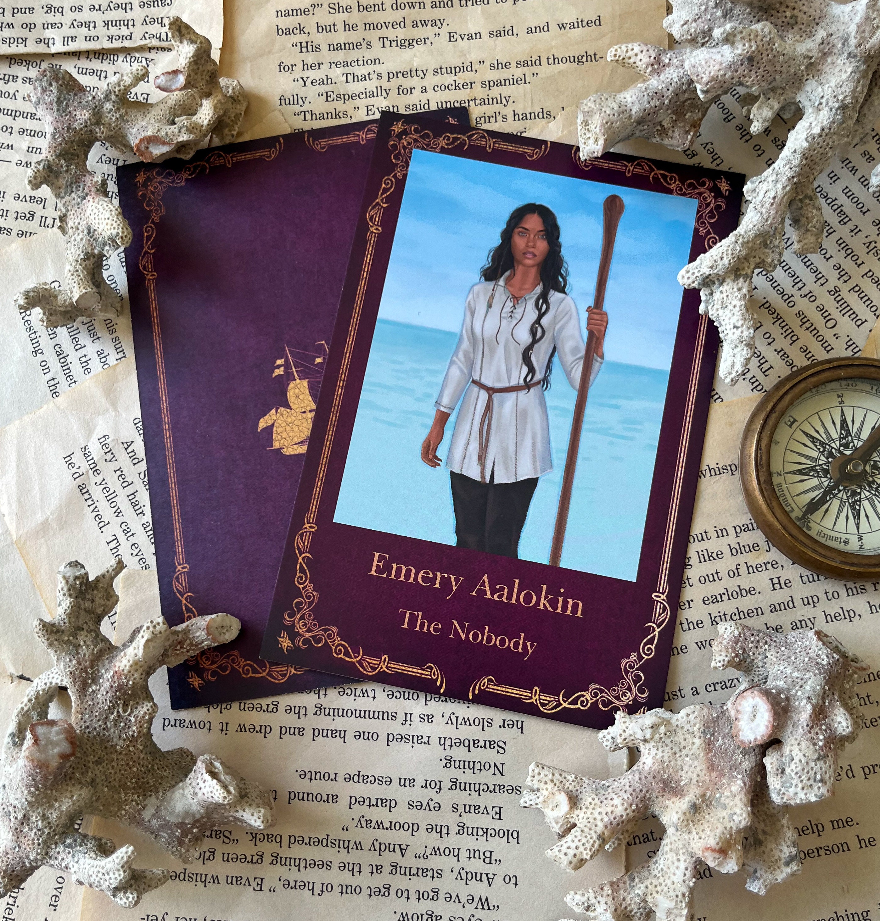 Book Goodies Bundle 4 Character Cards & 1 Book Mark - Etsy