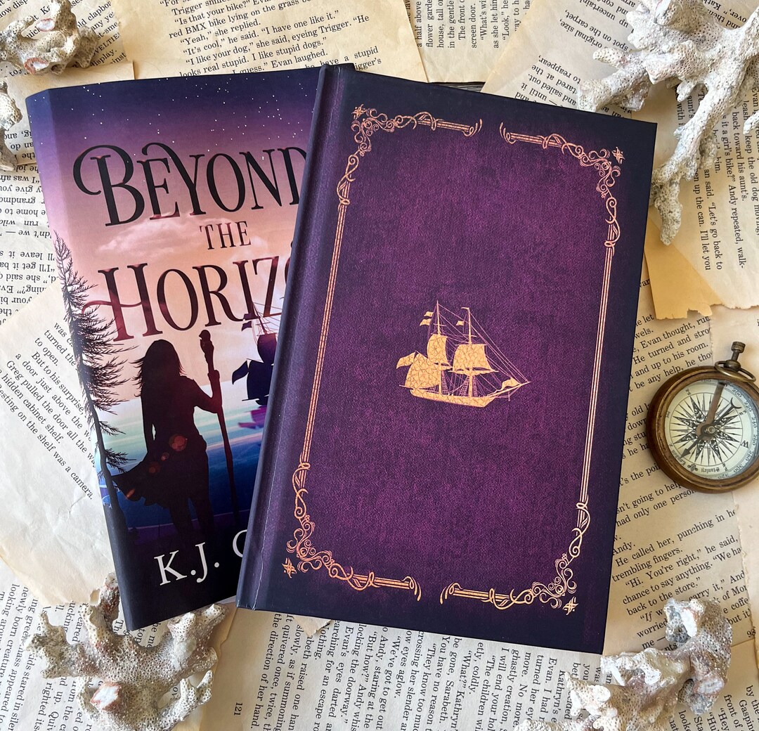 Signed Hardcover of Beyond the Horizon book 1 - Etsy