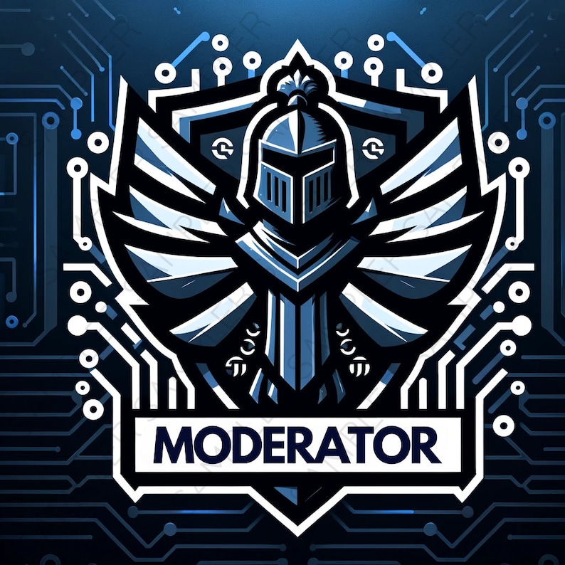 Ultimate Guard - Discord Moderation Bot Logo - Etsy UK