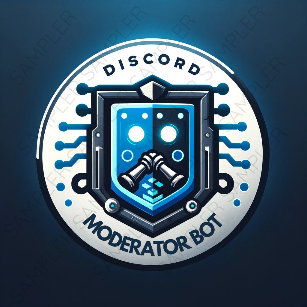 Ultimate Guard - Discord Moderation Bot Logo - Etsy