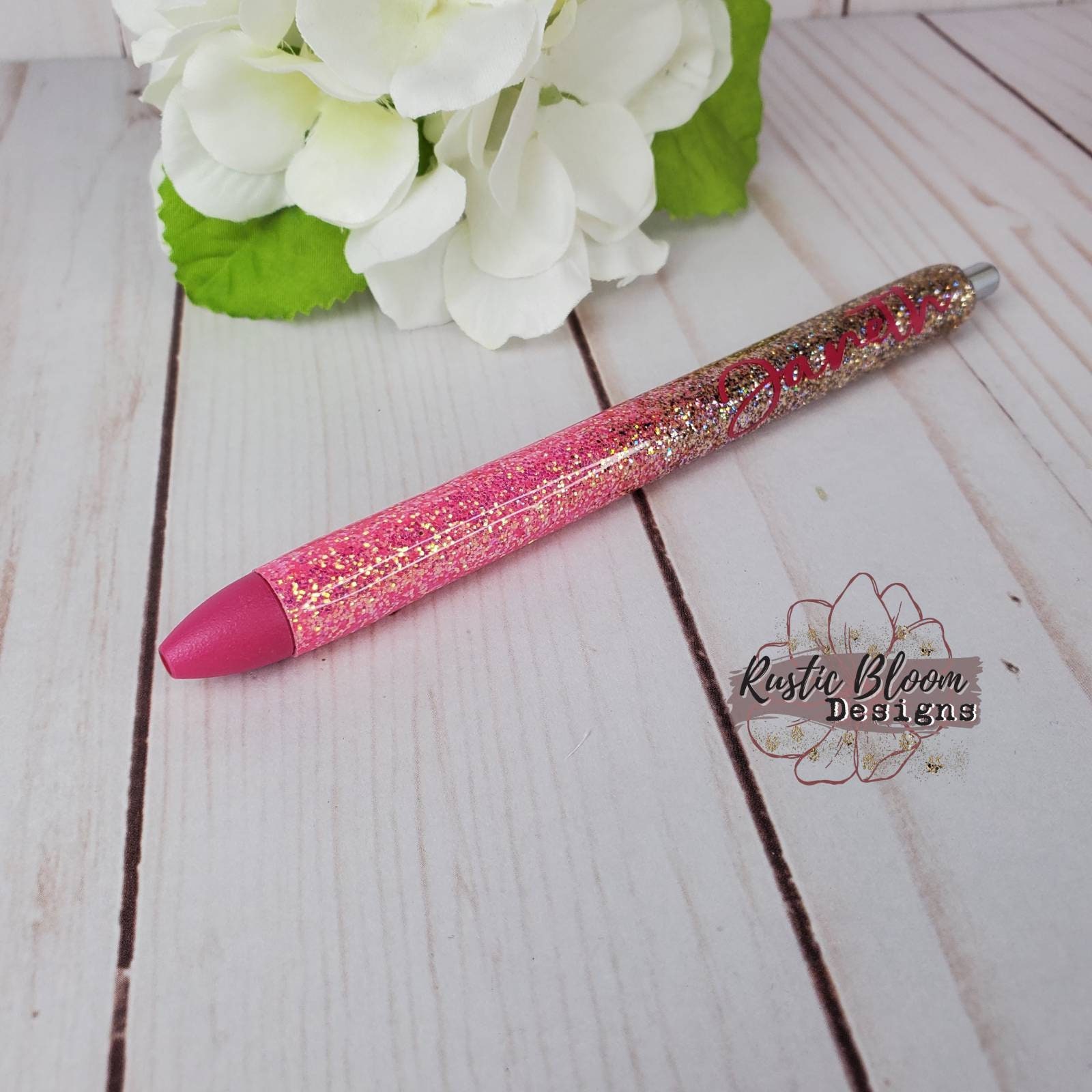 Custom Glitter Pen Ink Joy Gel Pen Personalized Epoxy - Etsy