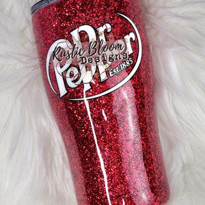 Dr Pep Glitter Tumbler Gift Custom Nurse Cups Teacher Gifts ...