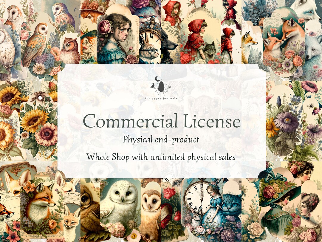 Extended Whole Shop Commercial License, UNLIMITED Physical End Product ...