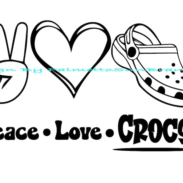 Croc Svg - Etsy