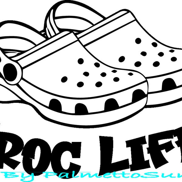 Crocs Svg - Etsy