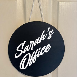 Welcome to My Office Door Sign. Come Back With Coffee Office Decor. - Etsy
