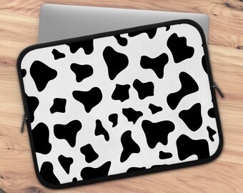 Cow Print Laptop Sleeve - Etsy