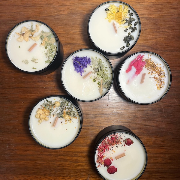 Wood Wick Candle - Etsy