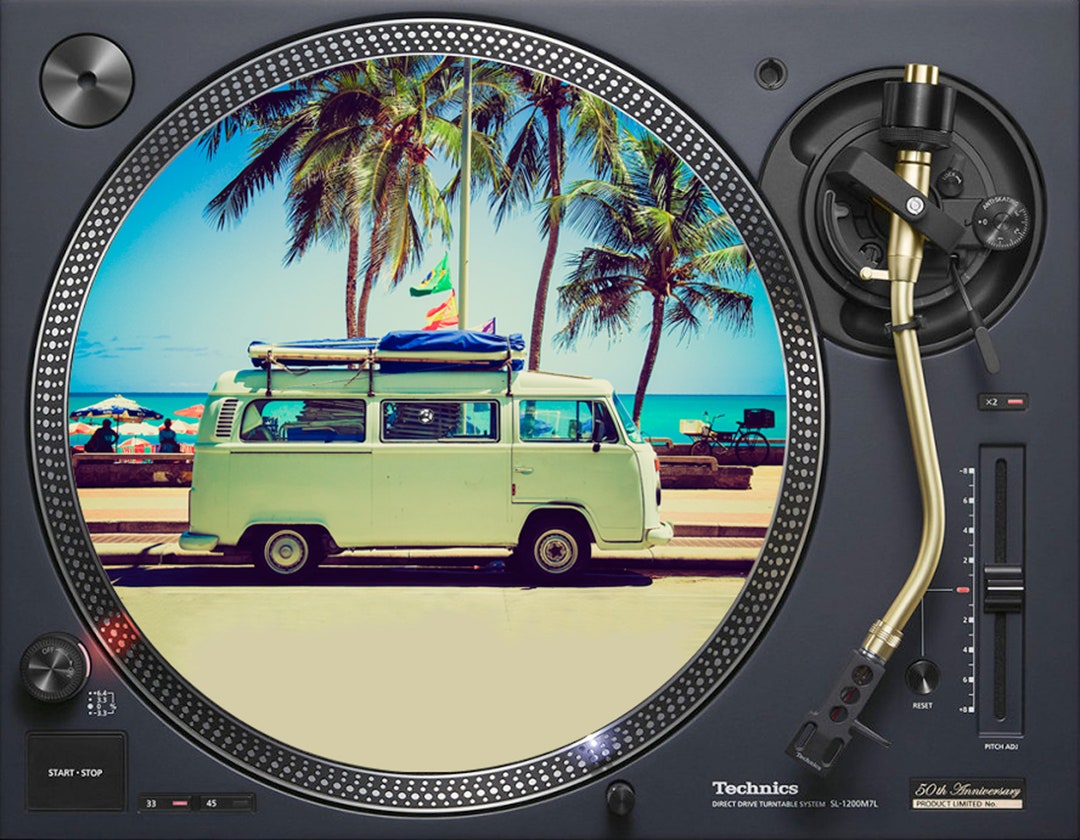 VW Camper Van Slipmat for Vinyl Record Deck Turntable - Etsy