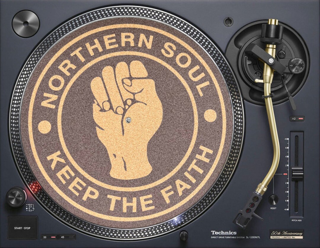 Northern Soul Cork Slipmat for Vinyl Record Turntables for Music Lovers ...