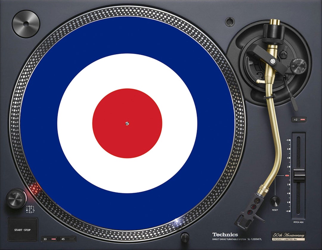 Mod Retro Quadrophenia Slipmat for Vinyl Record Turntable - Etsy