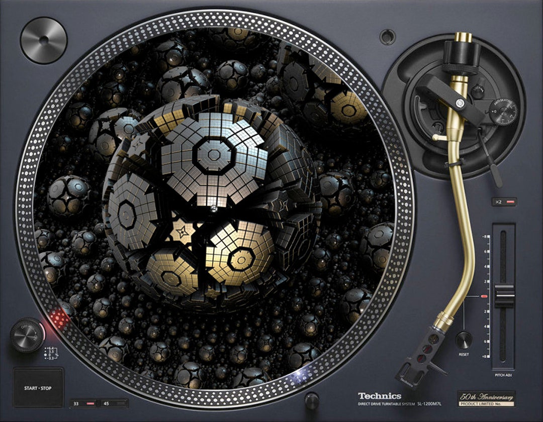 3D Metal Balls Futuristic Slipmat for Vinyl Record Deck Turntable - Etsy
